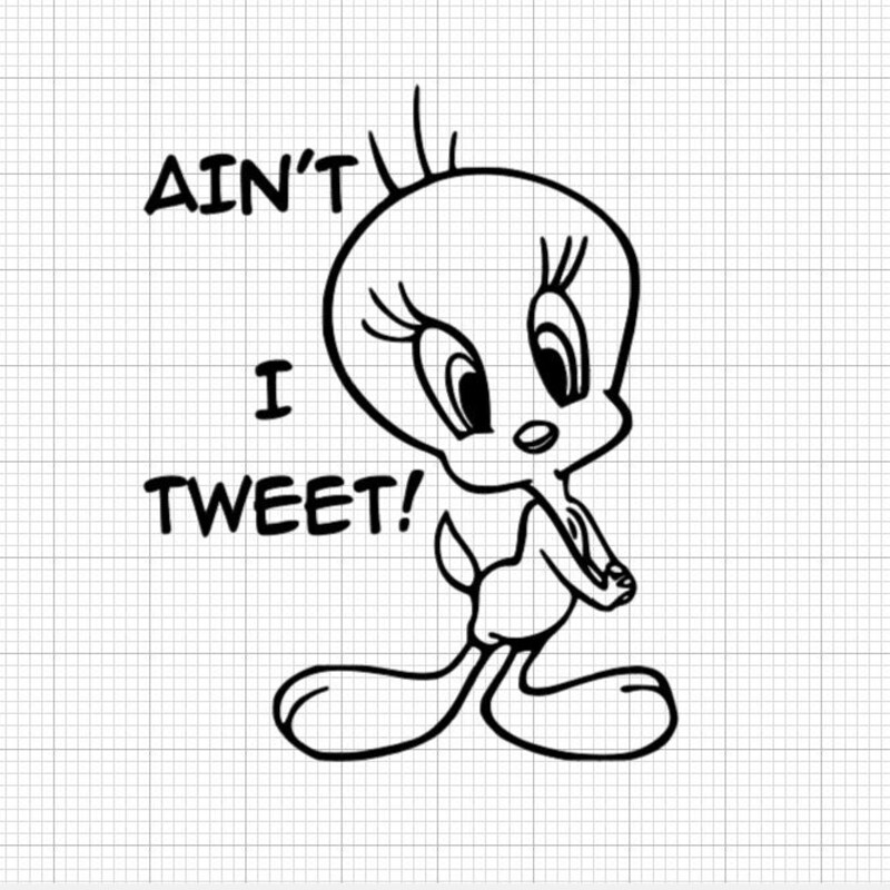 Tweety Bird Svg - Etsy