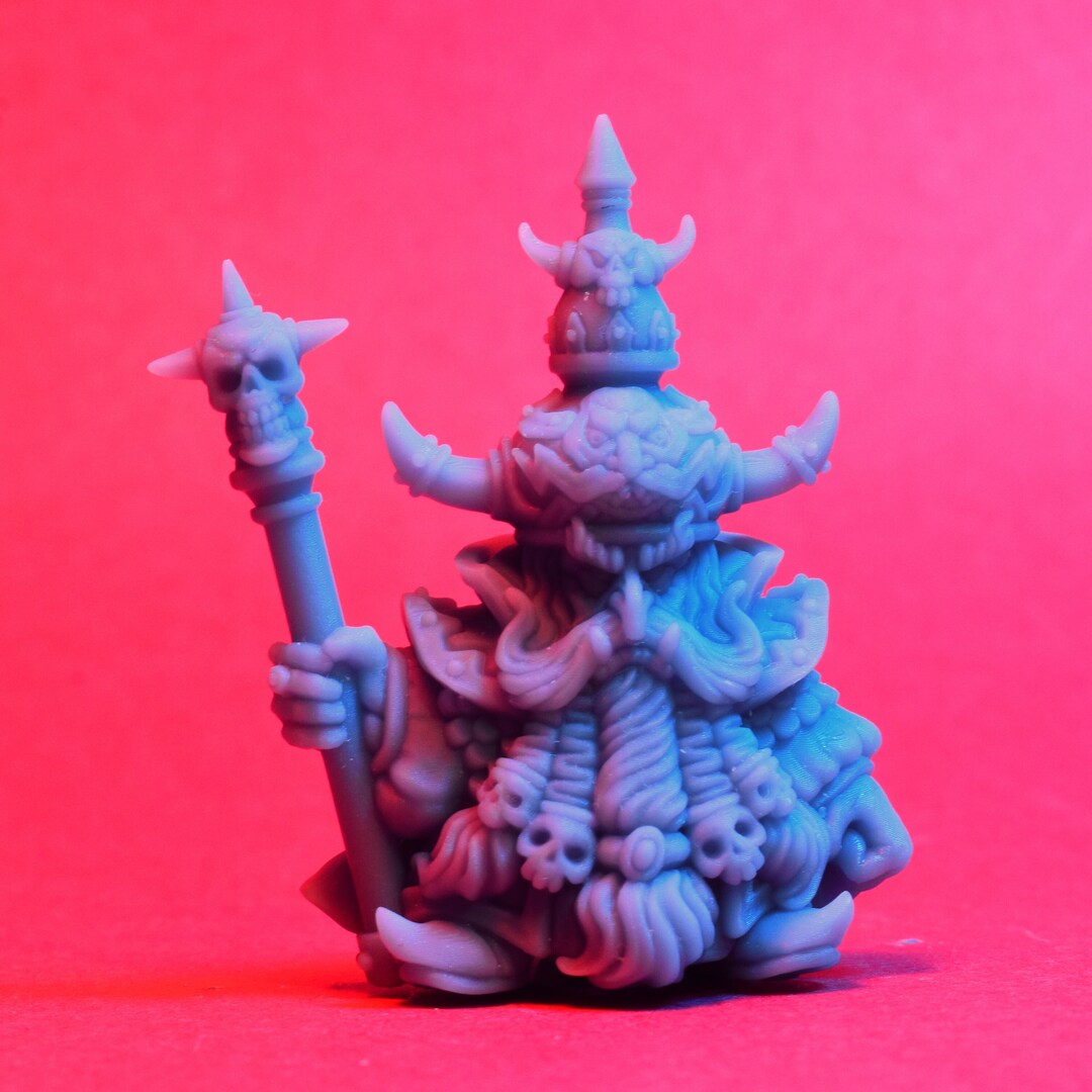Evil Dwarf Death Wizard- Fabelzel - Role-playing Fantasy Wargaming ...