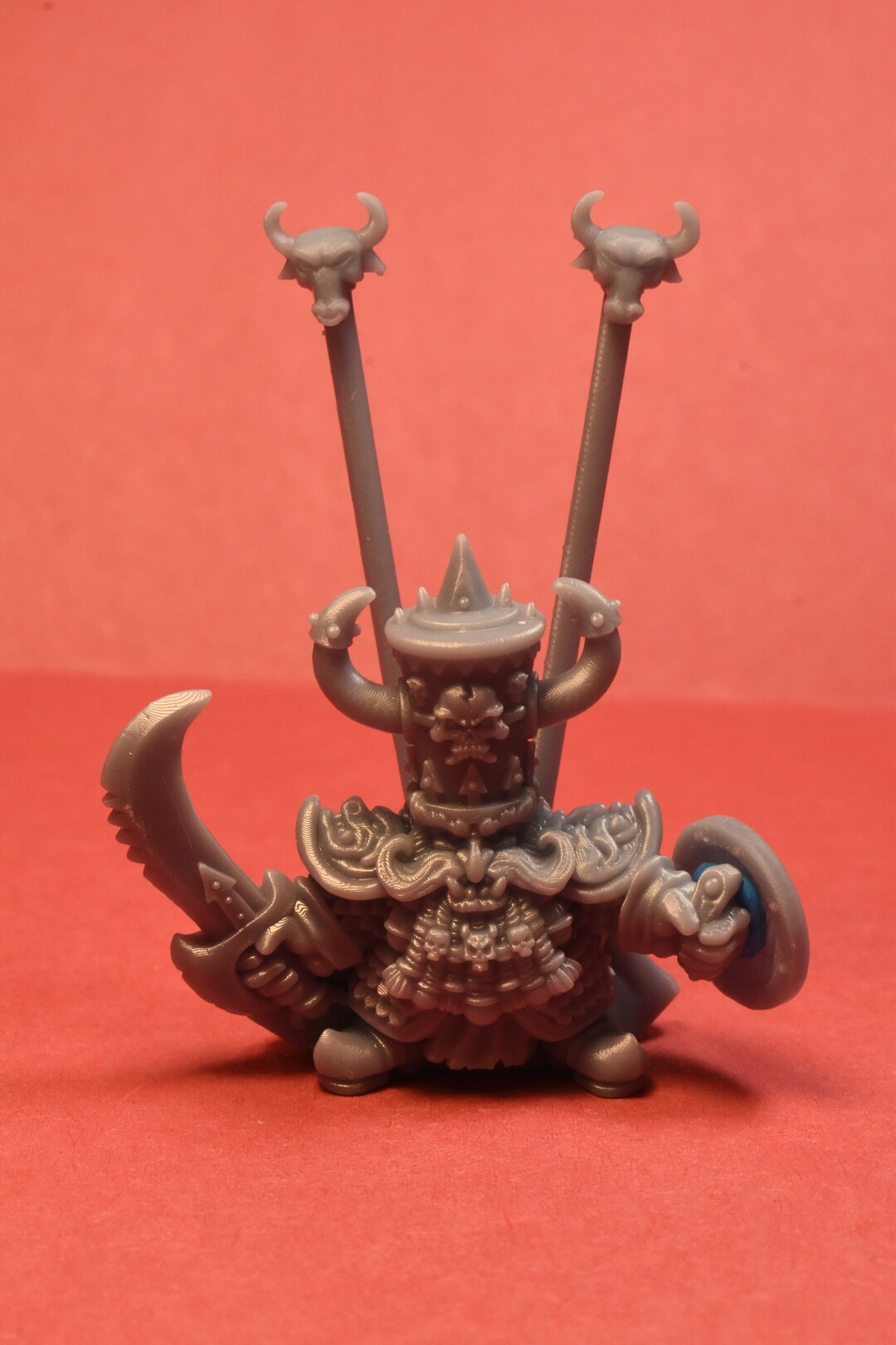 Evil Lord Herzull Evil Dwarf Hero / Champion / King / Tyrant With Magma ...