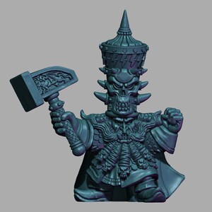 Fabelzel Grand Master Evil Dwarf Fantasy General Hero Leader Chaos Evil ...