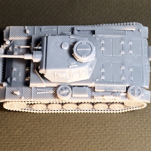 Panzer III Ausf G Pziii (panzer 3) German Tank - 1/56 28mm Wargaming ...