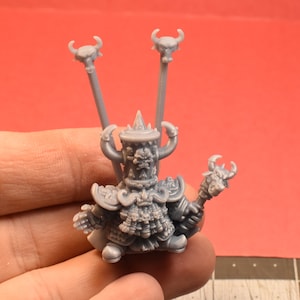 Evil Lord Herzull Evil Dwarf Hero / Champion / King / Tyrant With Magma ...