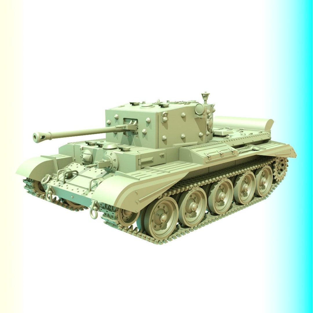 British Cromwell MKIV Cruiser Tank 1:56 Scale / 28mm | Wargames WW2 - Etsy