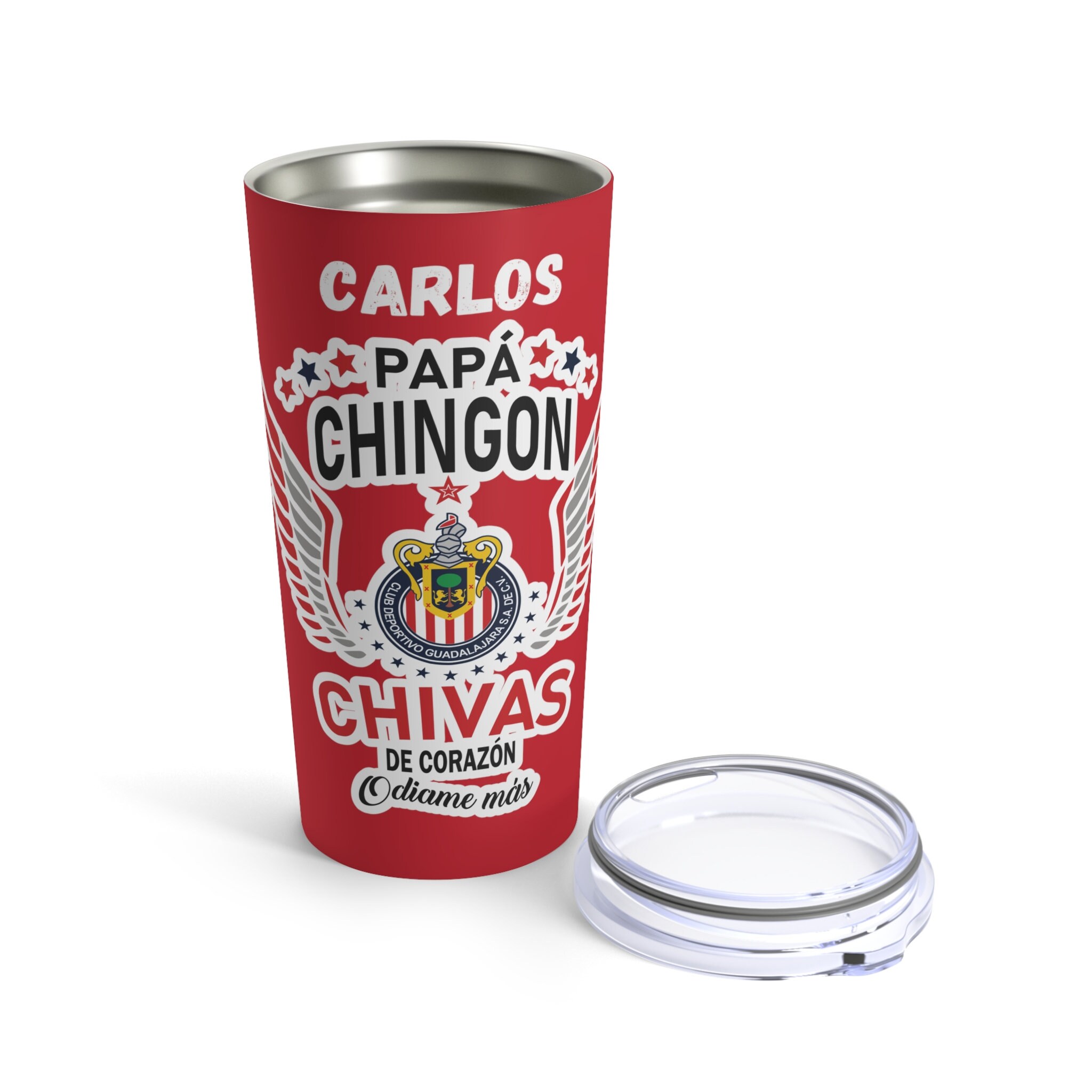 Personalized Chivas-papá Chingón Tumbler,mexican Gift,mexican Dad ...