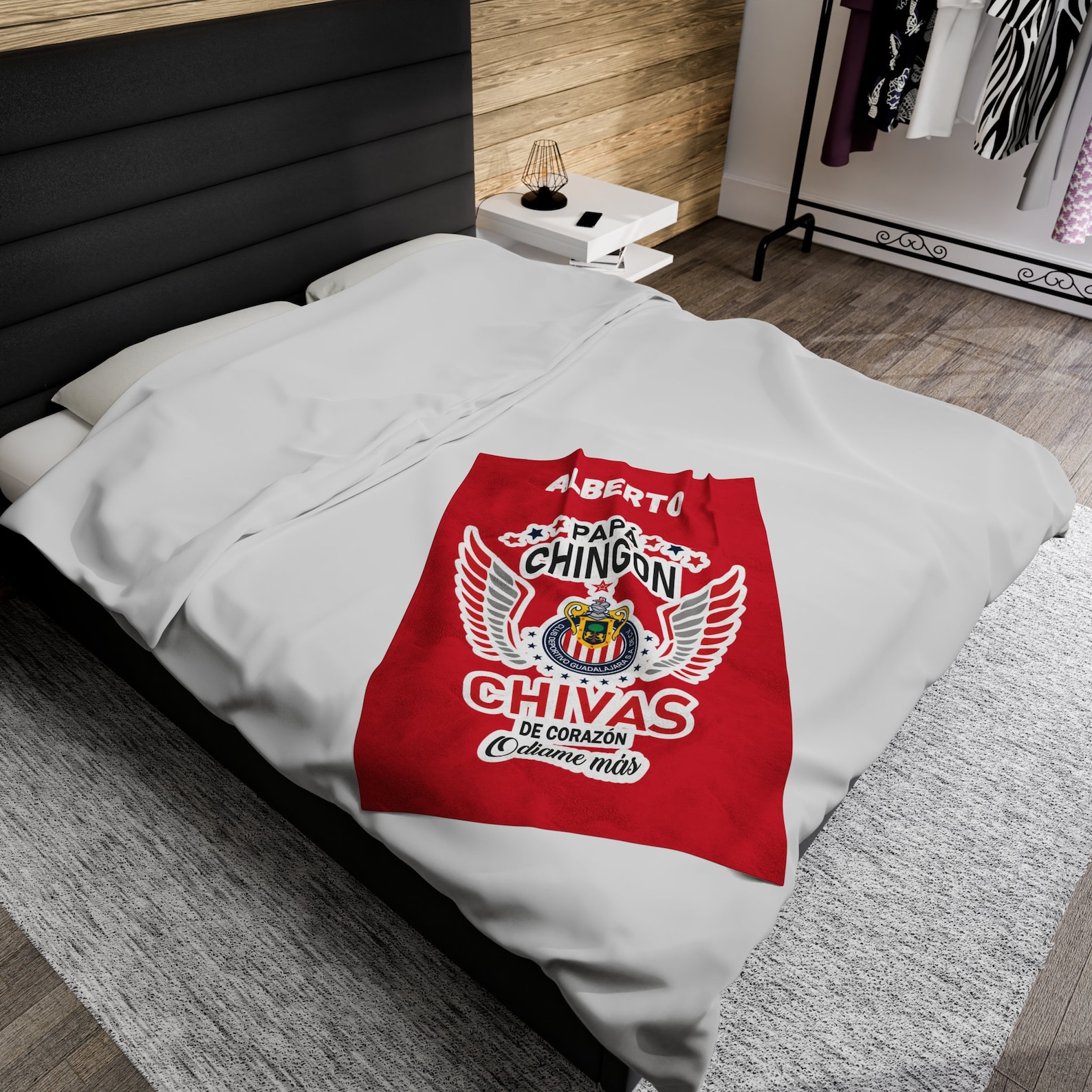 Personalized Blanket Chivas, Mexican Futbol Soccer Gift, Regalo Para ...