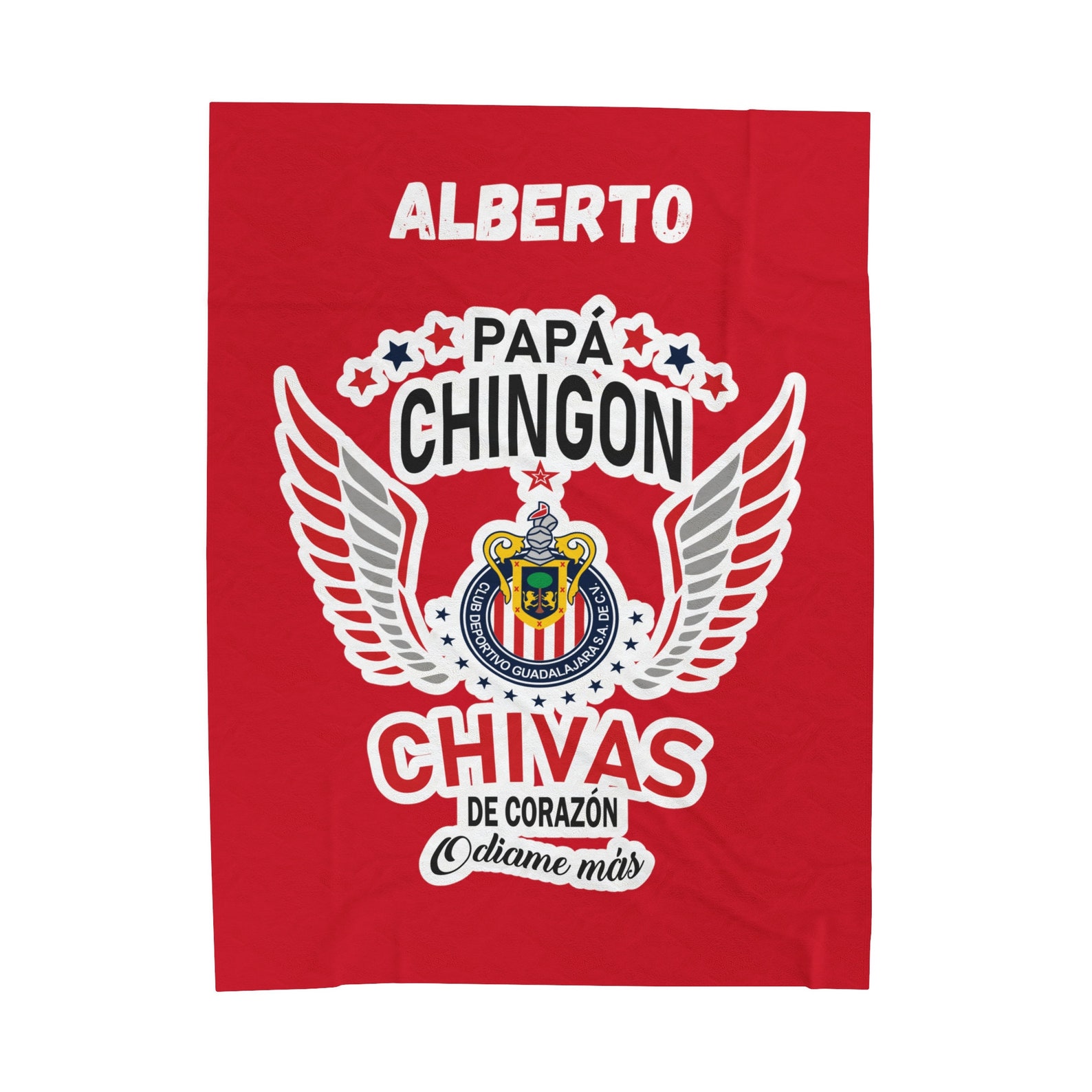 Personalized Blanket Chivas, Mexican Futbol Soccer Gift, Regalo Para ...