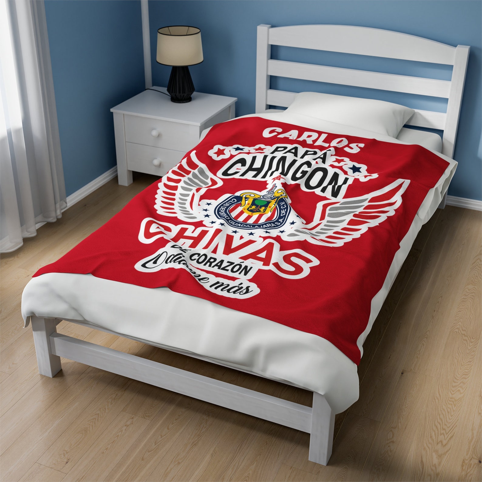 Personalized Blanket Chivas, Mexican Futbol Soccer Gift, Regalo Para ...