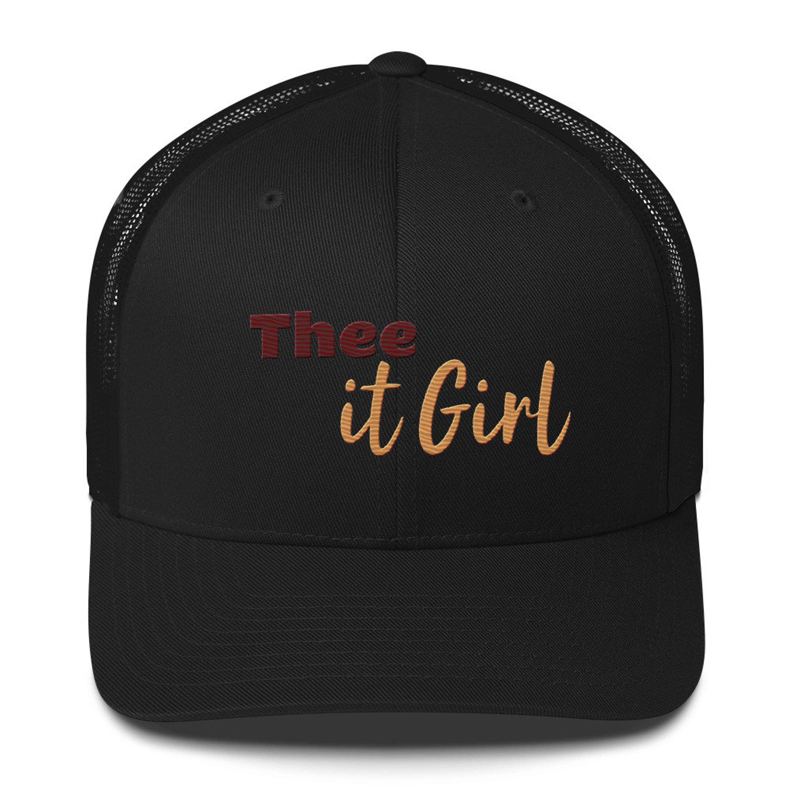 Custom EMBROIDERED Thee It Girl Cap Personalized Hat - Etsy