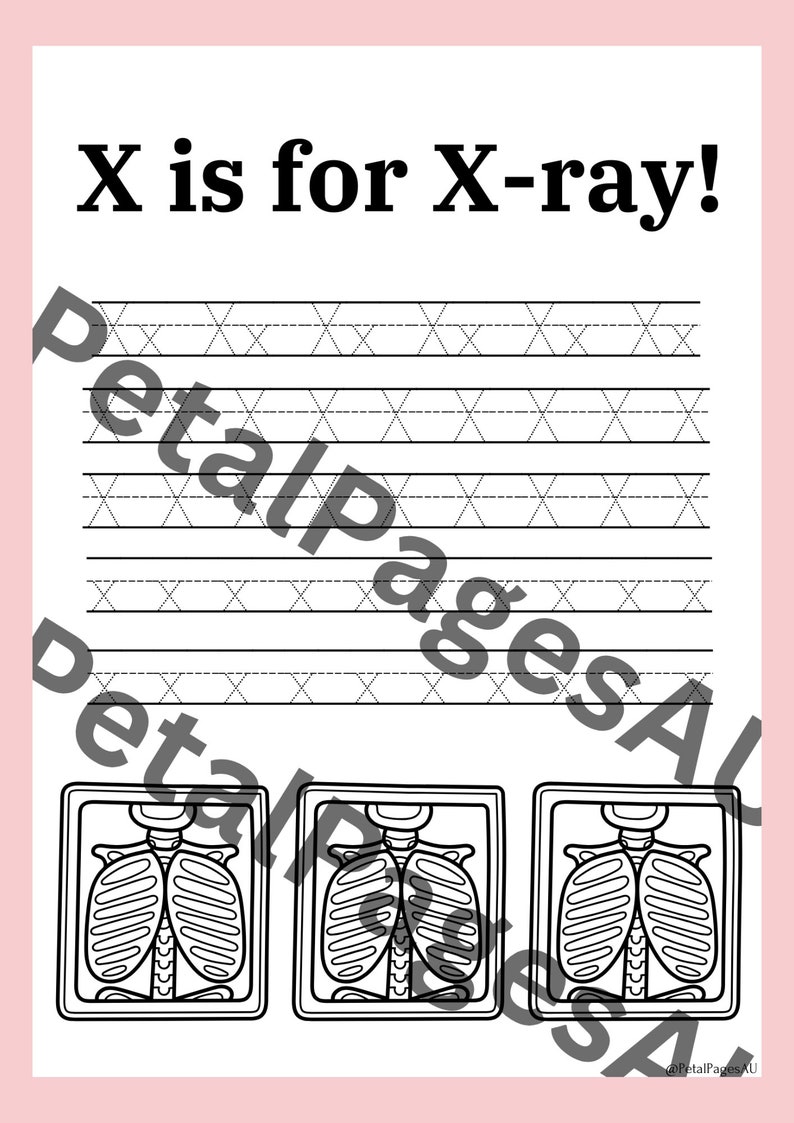 Upper and Lowercase Traceable Alphabet Sheets 26 Sheets - Etsy
