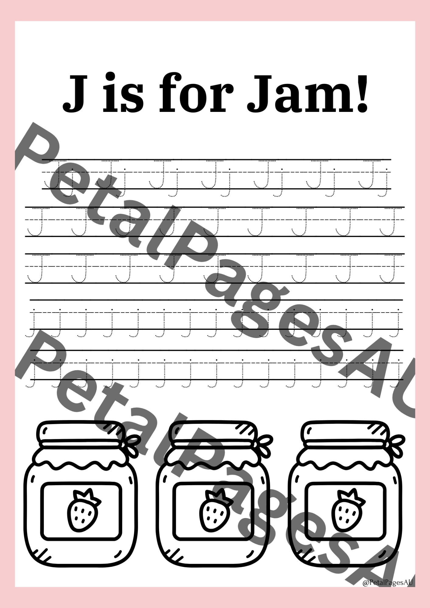 Upper and Lowercase Traceable Alphabet Sheets 26 Sheets - Etsy