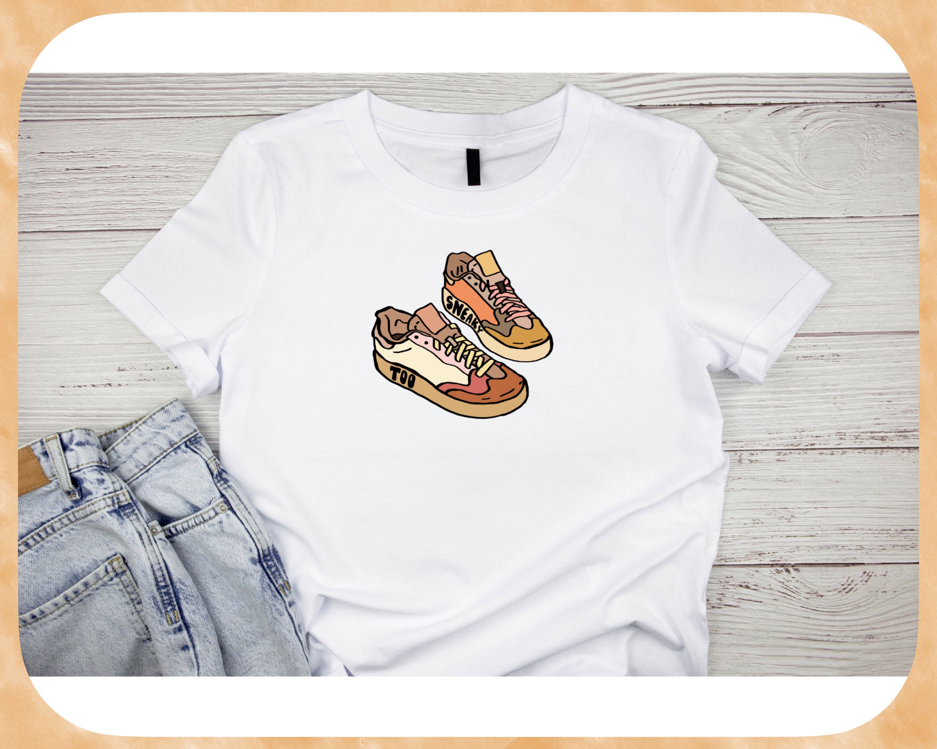 Too Sneaky Png Sneaker Lover Png Sneakers Png Neutral Simple Png Shoe ...