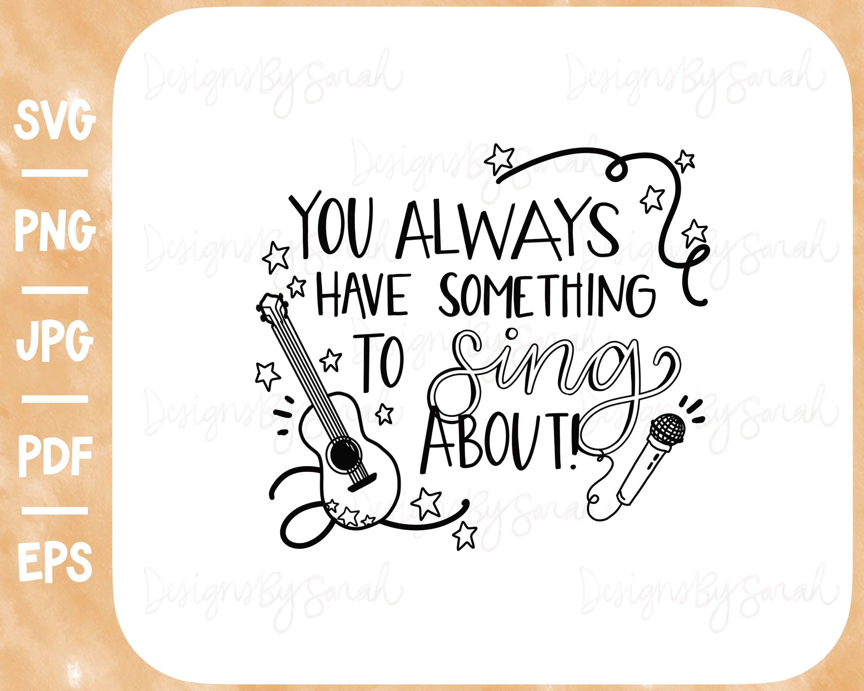 Something to Sing About Svg Singing Svg Music Teacher Svg Elementary ...