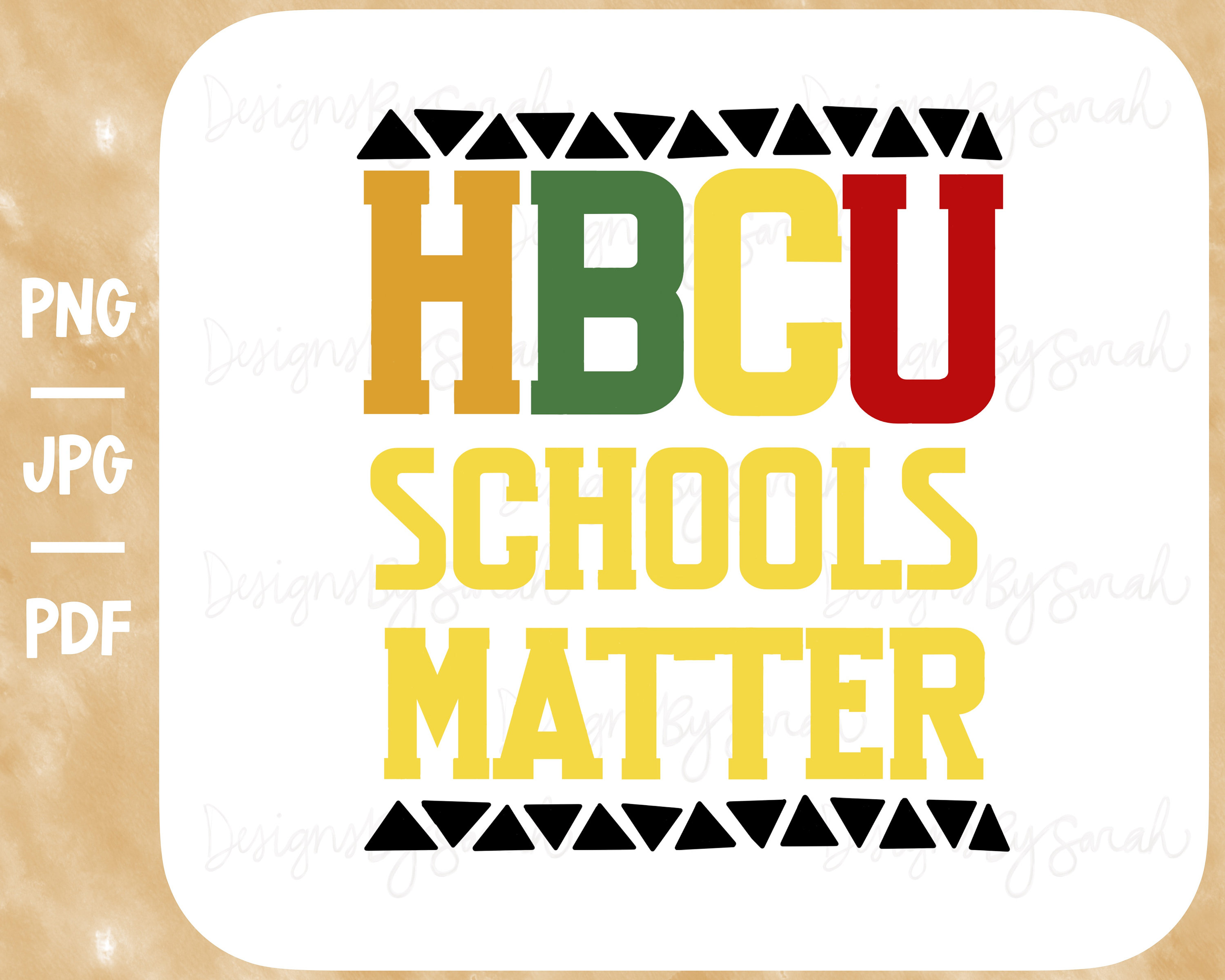 HBCU Schools Matter Png HBCU Png Black History Png Black Excellence Png ...