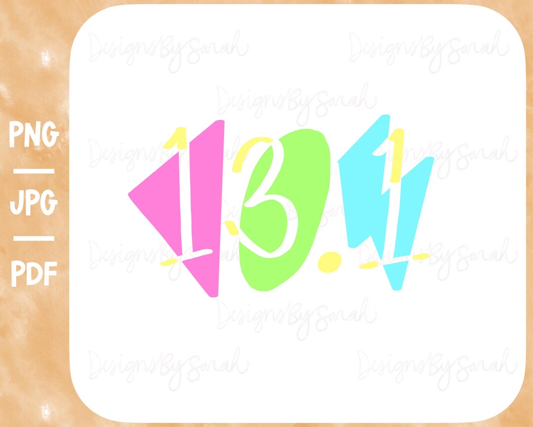 13.1 Png Retro Style 13.1 Decal Png Runner Png Half Marathon Png for ...