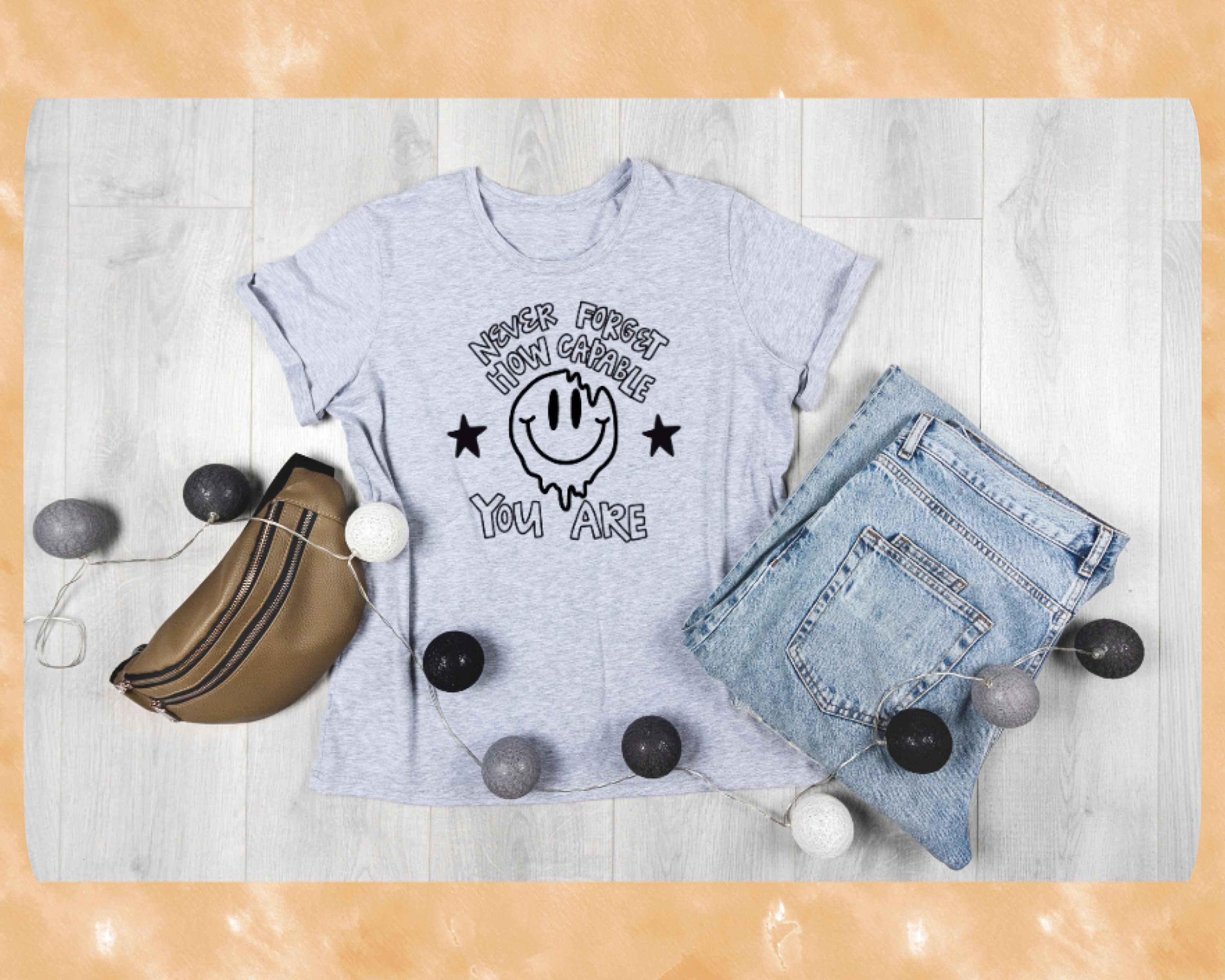 Capable Svg Melted Smiley Svg Trendy Svg Teacher Svg Never Forget Svg ...