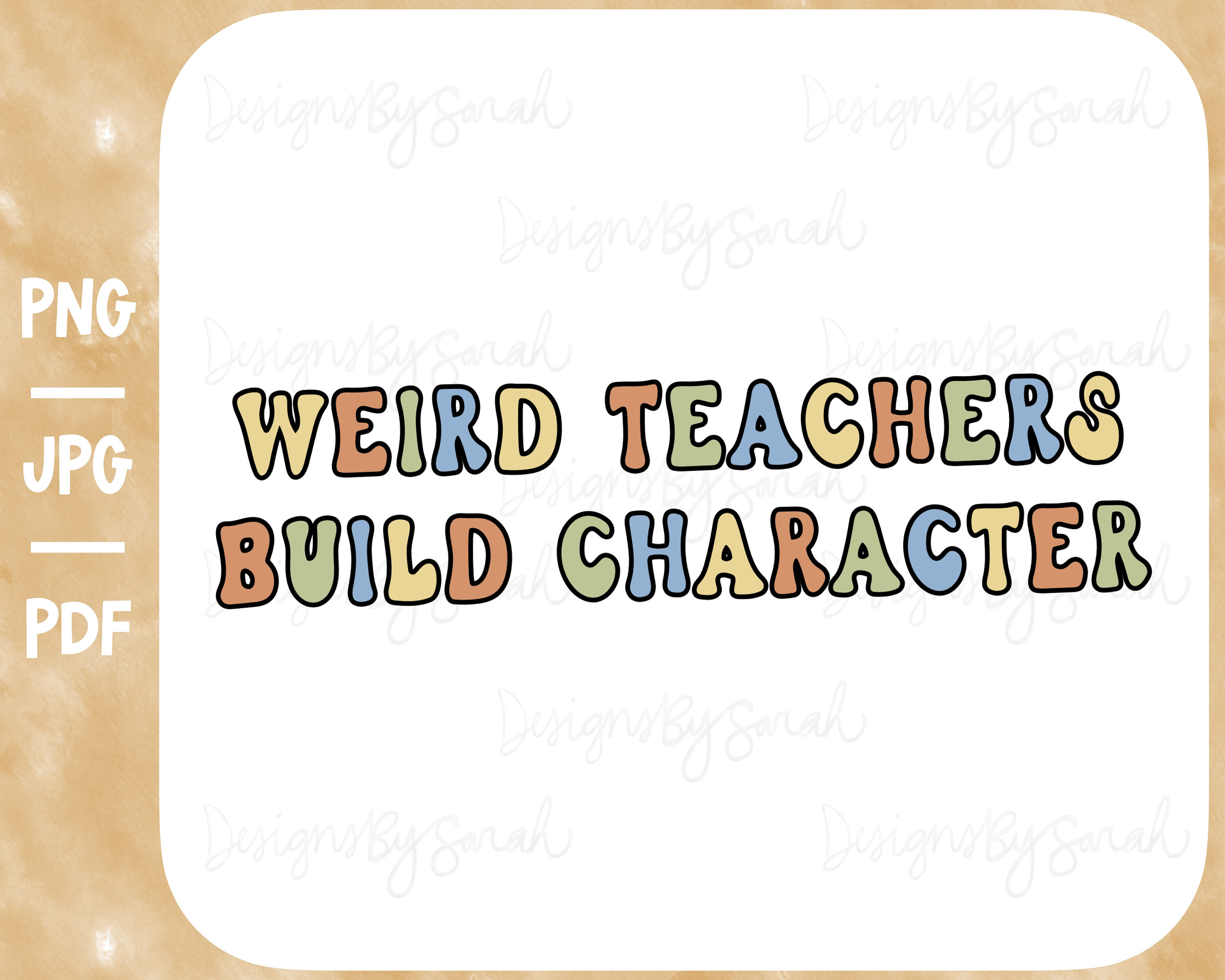 Weird Teachers Png Cute Teacher Png Funny Teacher Png Elementary ...