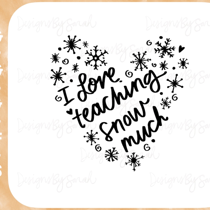 I Love You Snow Much - Etsy