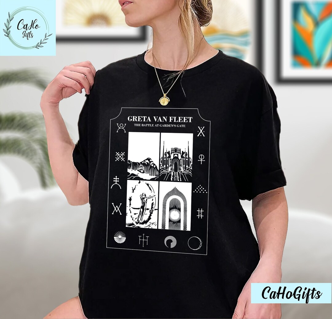 Vintage Greta Van Fleet Shirt, Greta Van Fleet 2023 Tour Shirt, the ...