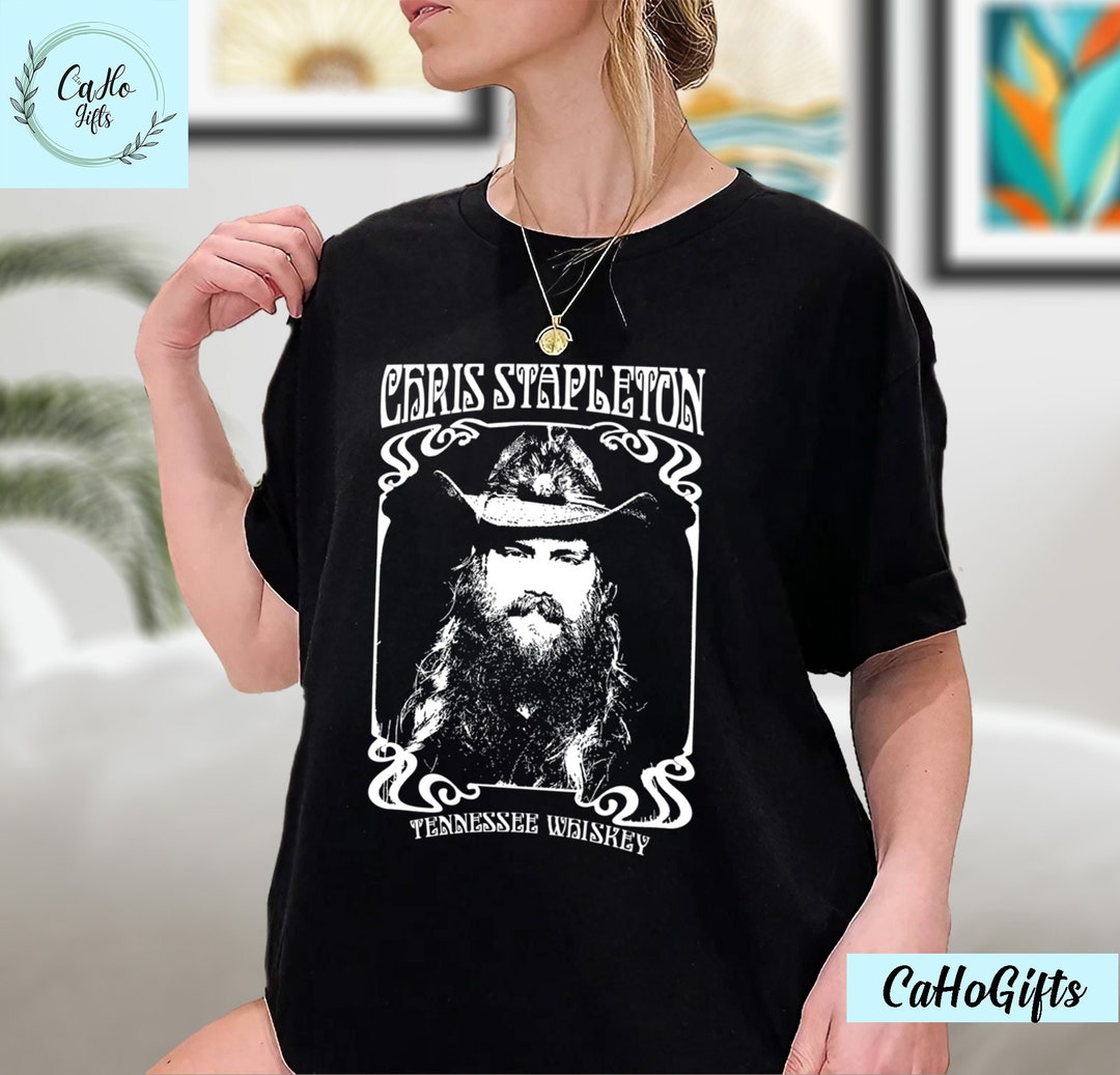 Chris Stapleton Tennessee Whiskey Shirt, Country Music Shirt, Western ...