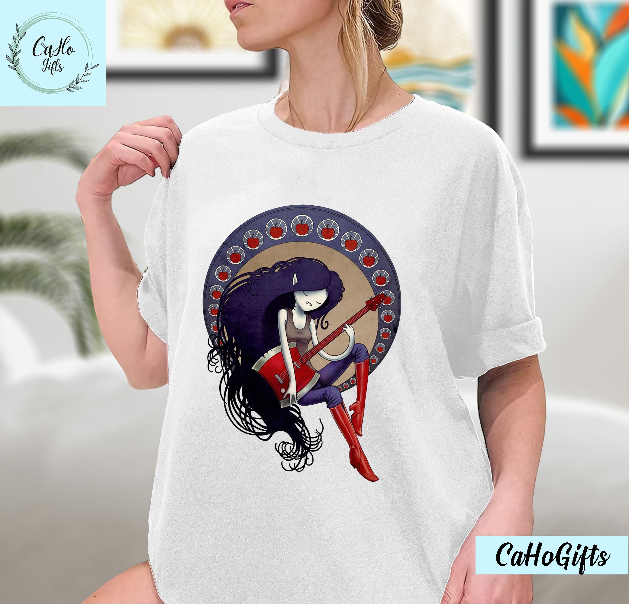 Marceline the Vampire Queen Shirt, Adventure Time Marceline Nouveau ...