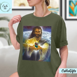 Jesus Holding Cigarettes | Newport | Funny Meme T-shirt | Oddly ...