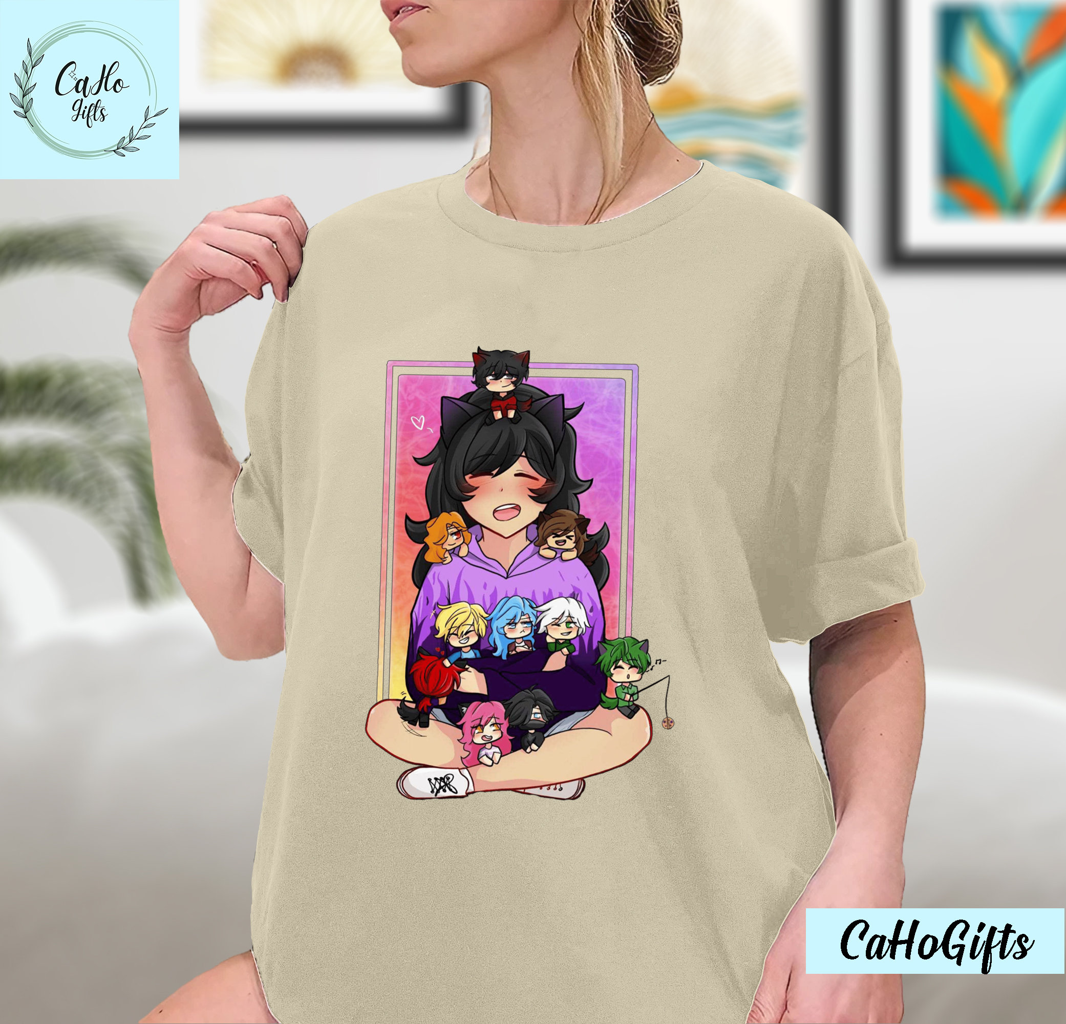 Aphmau Aaron Lycan Shirt Aphmau T Shirt Youtuber Gamers Boys - Etsy