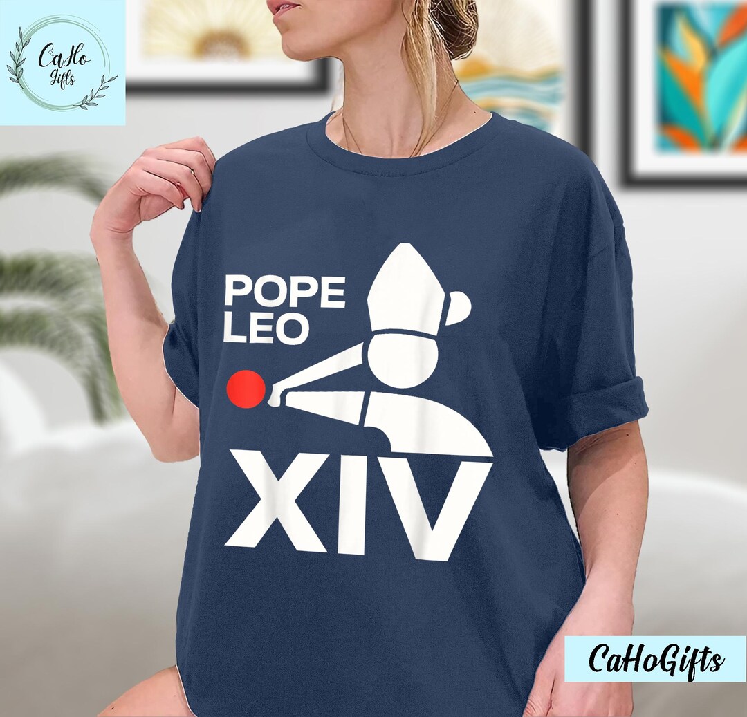 Da Pope Leo XIV Baseball From America Chicago Da Pope T-shirt ...