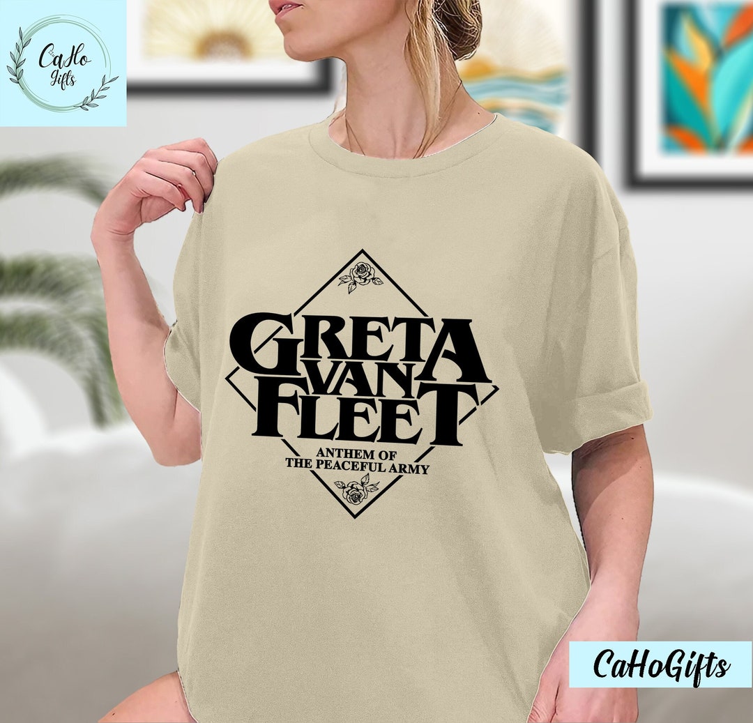 Greta Van Fleet Shirt, Greta Van Fleet World Tour 2023 Shirt, Dream in ...