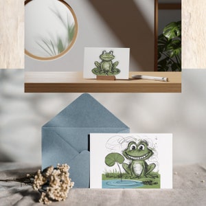 Frog Scribble Drawing PNG SVG Bundle, 30 Doodle Amphibian Clipart ...