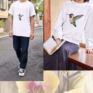 Hummingbird Scribble Drawing PNG SVG Bundle, 22 Sketch-style Bird Clipart Designs for Crafts ...