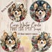 Corgi PNG SVG Bundle 18 Images Digital Printable Vector Instant ...