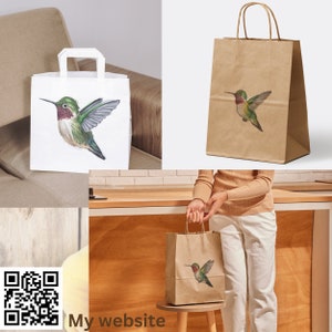 Hummingbird Scribble Drawing PNG SVG Bundle, 22 Sketch-style Bird Clipart Designs for Crafts ...