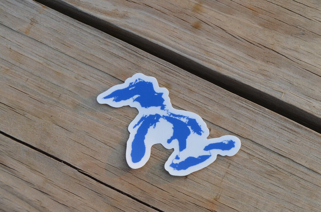 Great Lakes Sticker - Michigan Yooper Pride, Durable Vinyl - Etsy