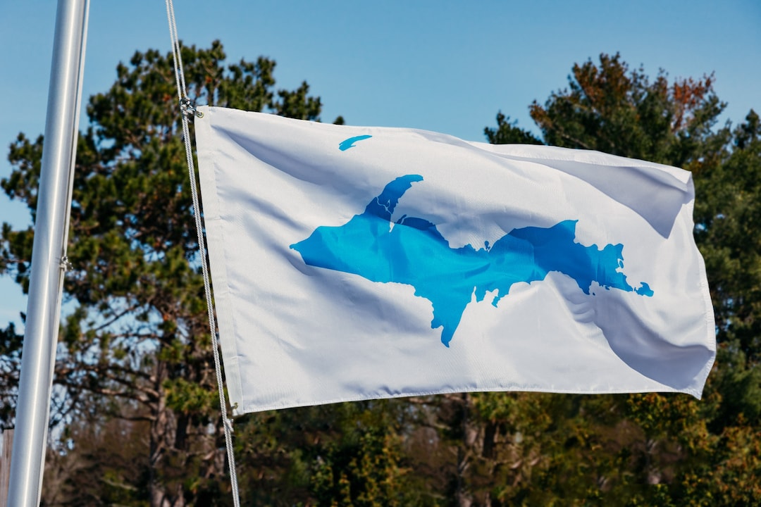 Big UP | Upper Peninsula Flag - Etsy
