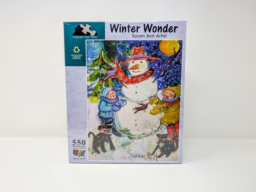 Winter Wonderland Puzzle - Etsy