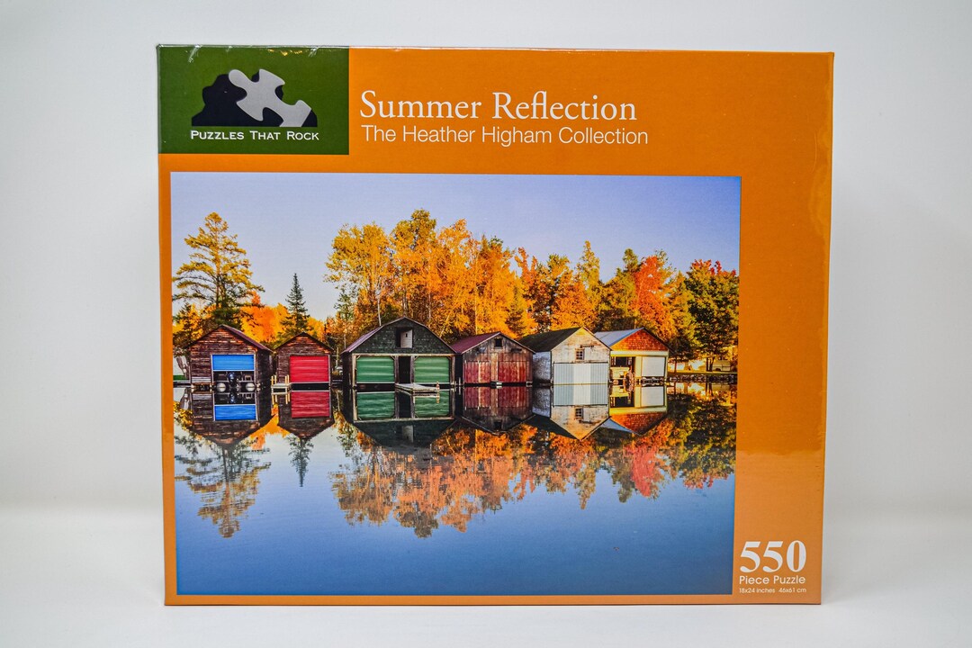 Summer Reflection Puzzle - Etsy