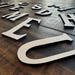 Unfinished Wood Letter and Number Cutouts 12" to 18" Tall Custom Text ...