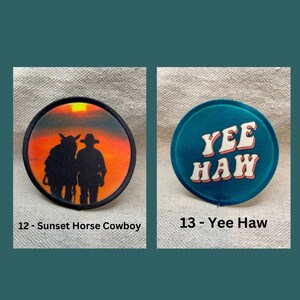 Western Iron on Patches, Patch for DIY Hats, Shoes, Backpacks, Jackets ...