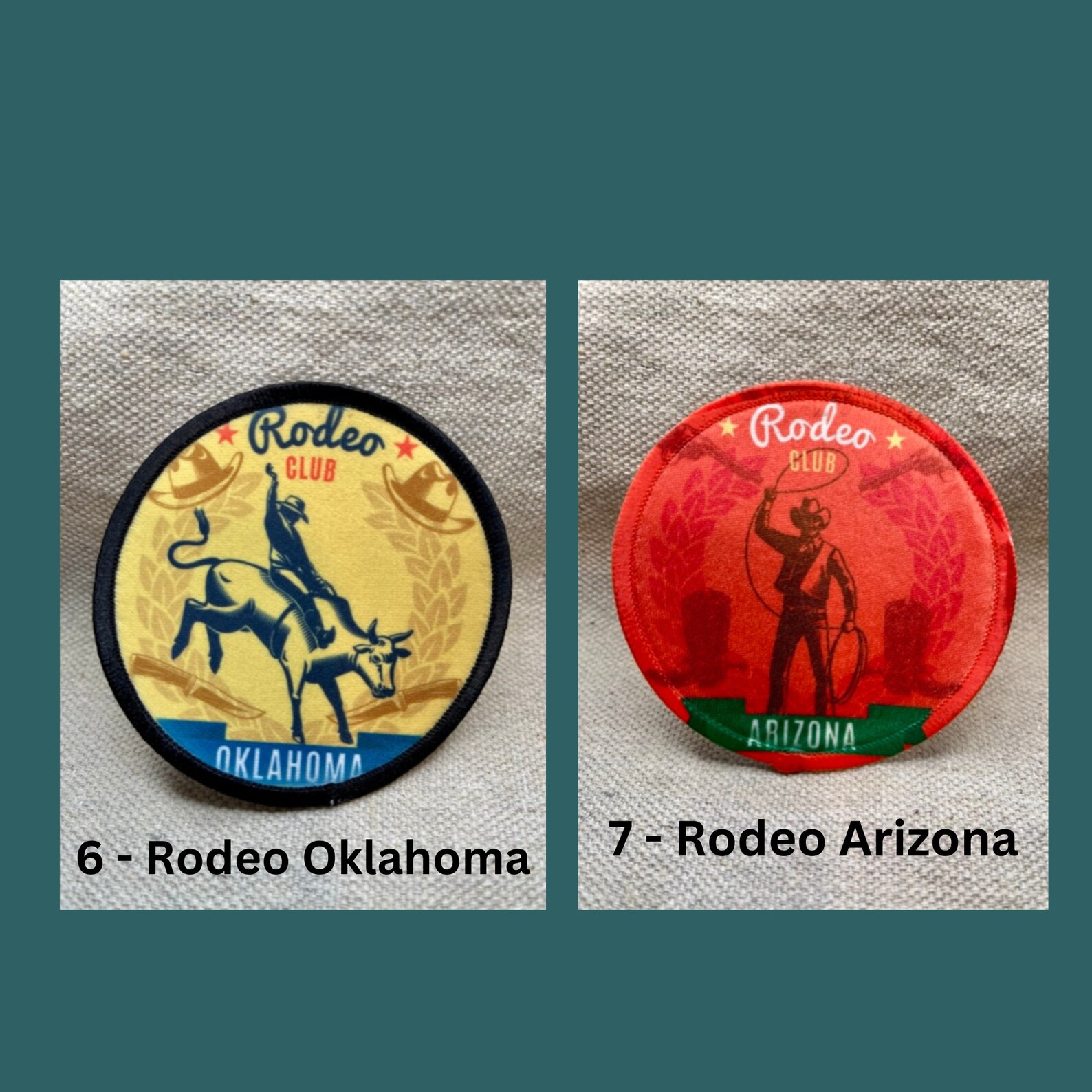 Western Iron on Patches, Patch for DIY Hats, Shoes, Backpacks, Jackets ...