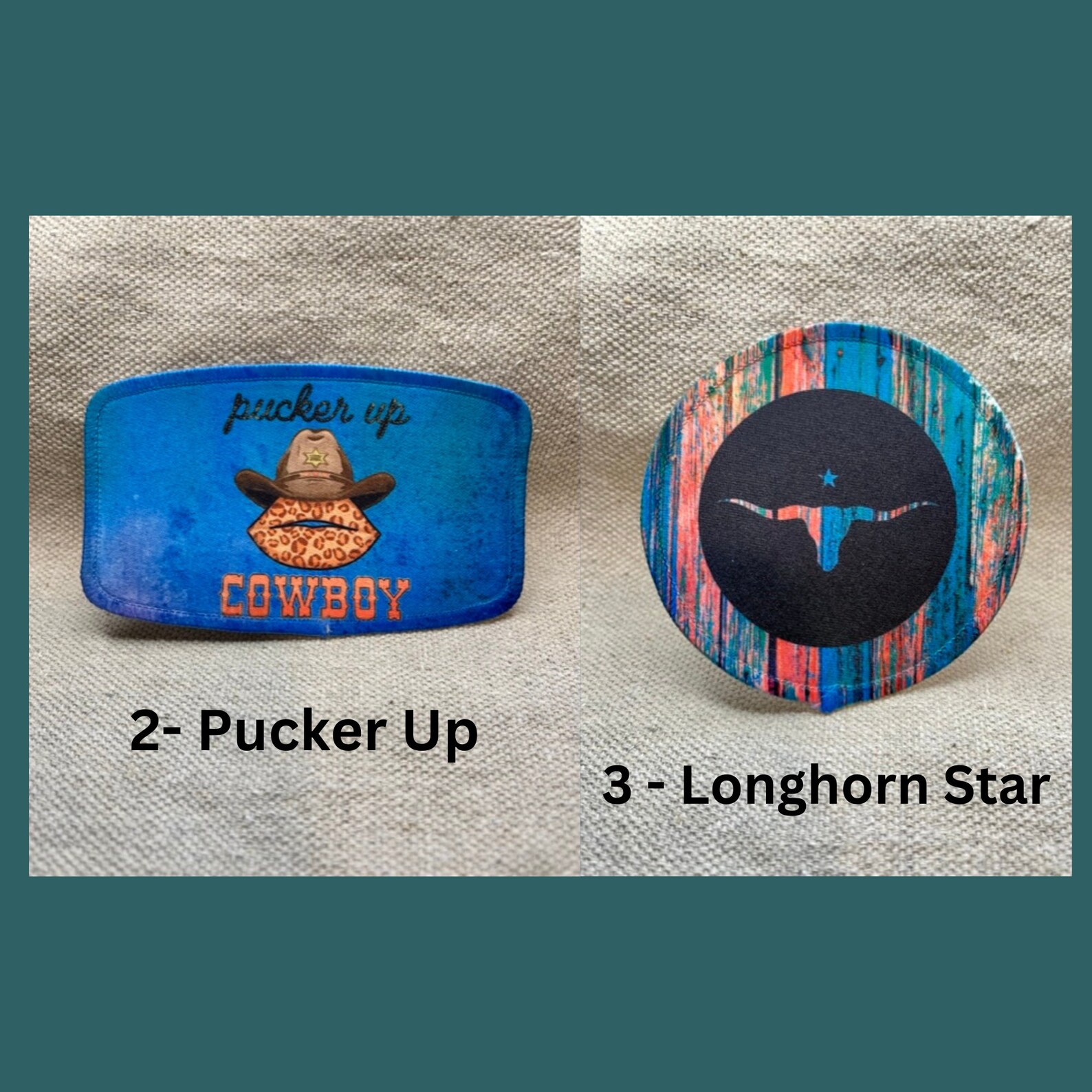 Western Iron on Patches, Patch for DIY Hats, Shoes, Backpacks, Jackets ...