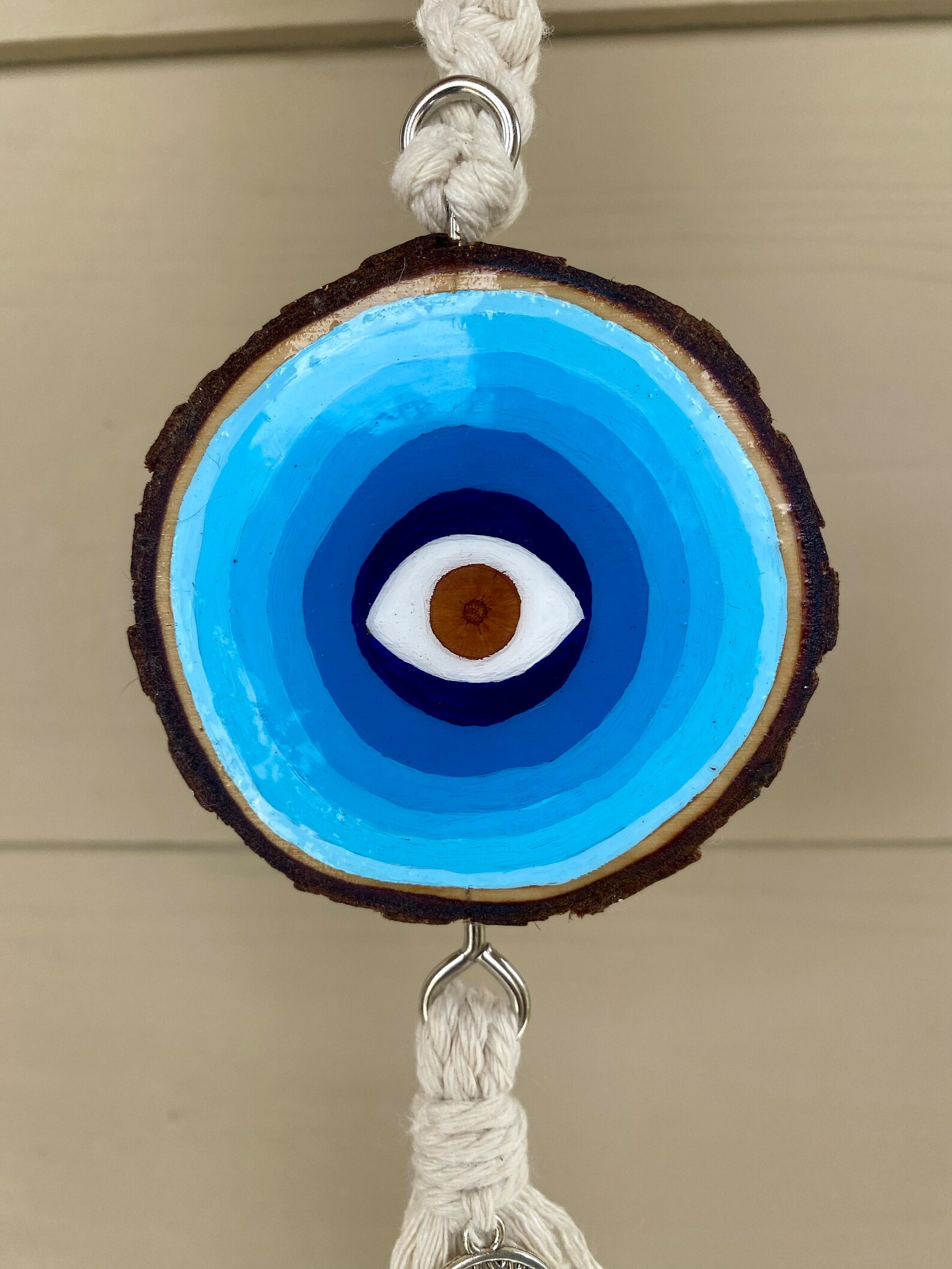 Wooden Evil Eye Hangers (assorted) - Etsy