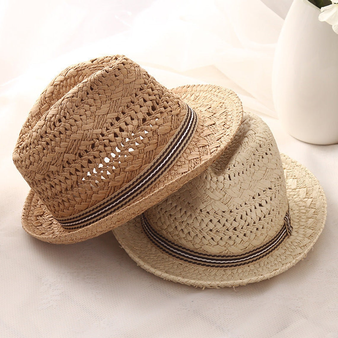 Summer Parent-child Straw Hat - Etsy