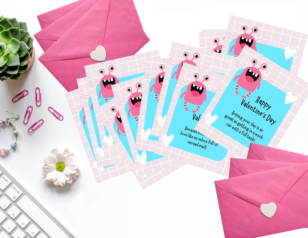 Valentine Cards for Coworkers - Etsy