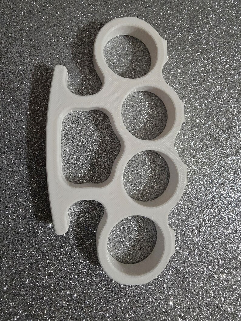 Brass Knuckles, Plastic Knuckles, Self Defense, Functional, Strong ...