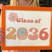 Class of 2036 Printable Sign Retro Groovy Back to School Sign ...