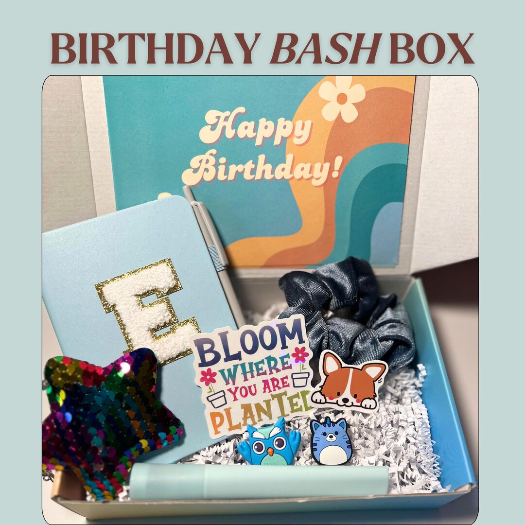 Personalized Gift Set Tween Girl Customizable Gift Box Birthday Present ...