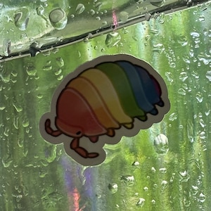 PRIDESOPODS! (pride Isopod Stickers!) LGBTQ Roly Poly Waterproof Bug ...