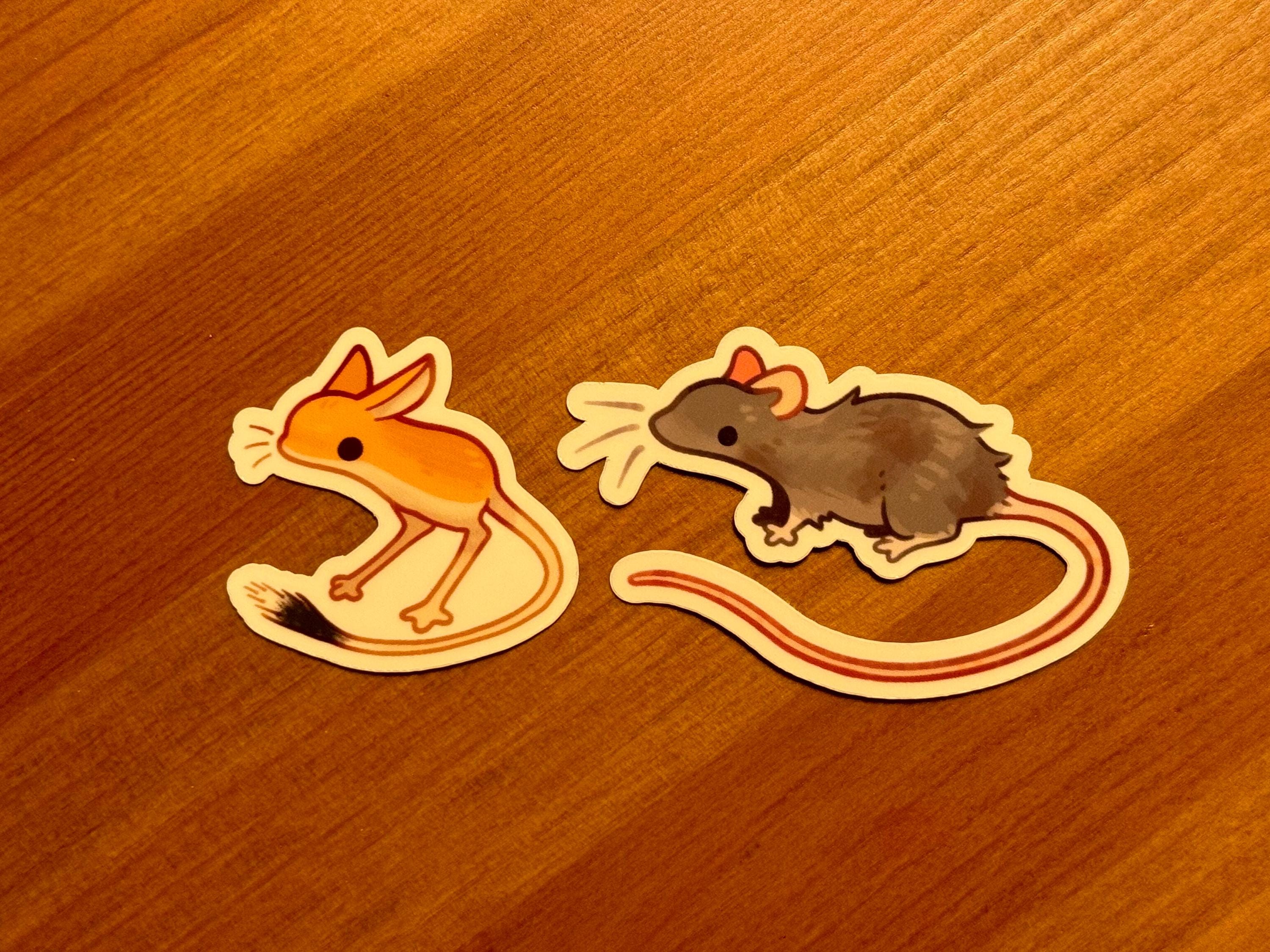 Rat Stickers!! Little Cute Rodent / Mouse Sticker - Etsy