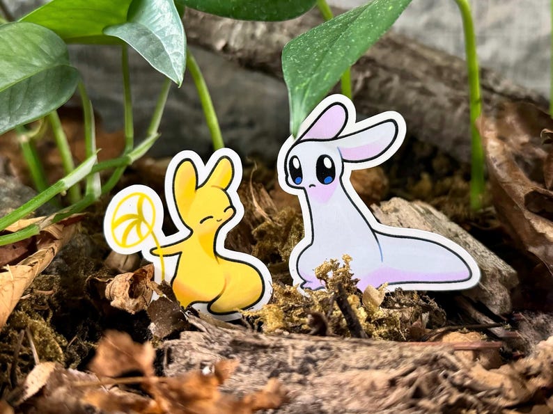 Rain World Slugcat Stickers!! - Etsy
