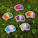 PRIDESOPODS! (pride Isopod Stickers!) LGBTQ Roly Poly Water Resistant ...